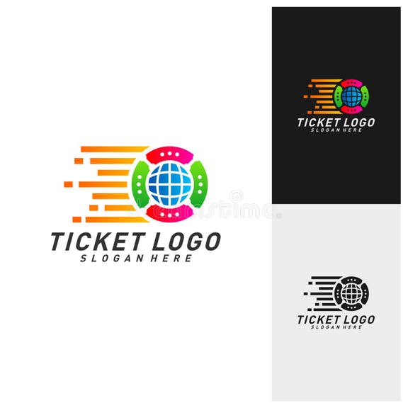 Quick Ticket Logo Template Design Vector, Emblem, Creative Design, Icon ...