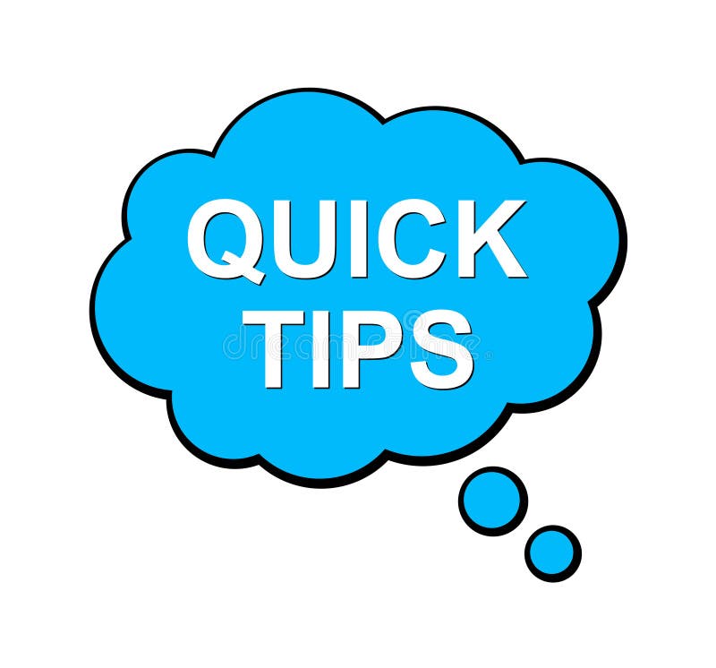 Quick Tips Icon Badge. Top Tips Advice Note Icon. Idea Bulb Education ...