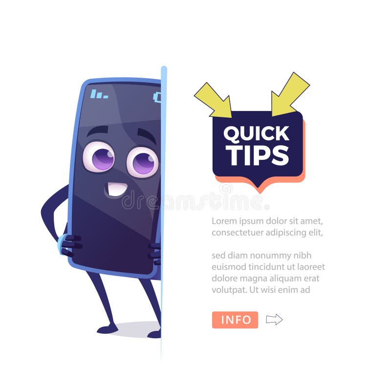 Quick Tips Banners. Print Templates of Quick Tips for Using Smartphone ...