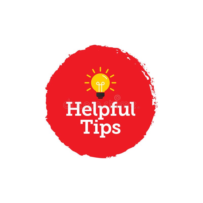 Quick Tips, Helpful Tricks Vector Logo Icon or Symbol Set with Black ...