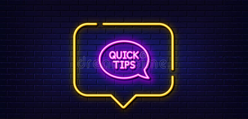 Tips Sign Neon Stock Illustrations – 373 Tips Sign Neon Stock ...