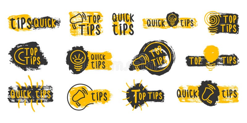 Quick tips shapes. stock vector. Illustration of creative - 197673404 Quick tips shapes. stock vector. Illustration of creative - 197673404