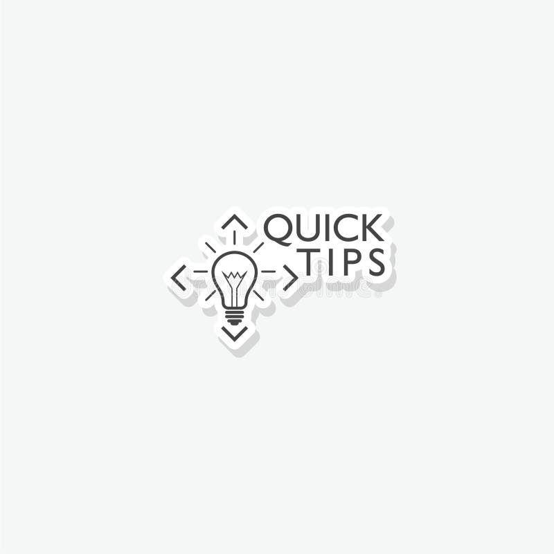 Tips Sticker Stock Illustrations – 1,948 Tips Sticker Stock ...