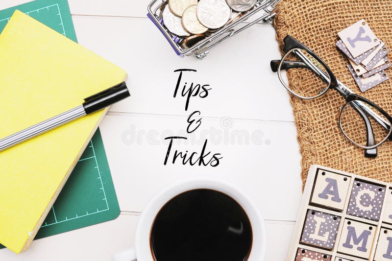 Quick Tips and Trick stock photo. Image of incentive - 184970612