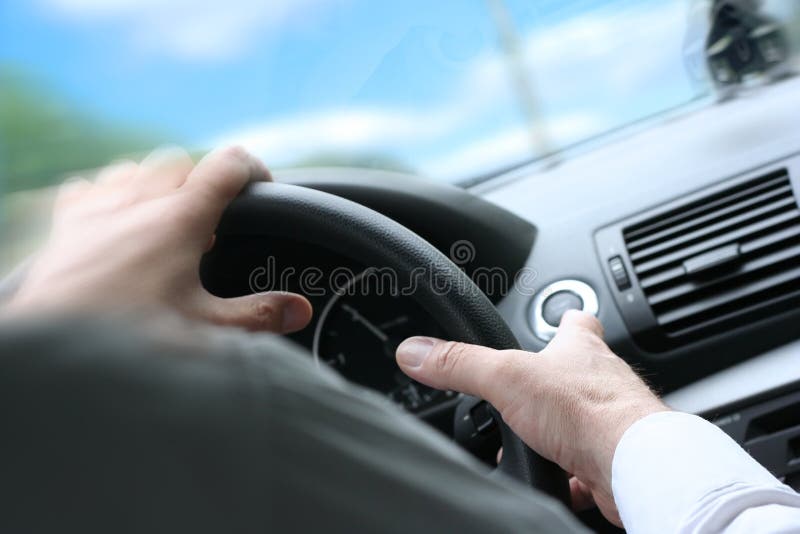 Quick Turn / Driving a Car stock photo. Image of controling - 3498876