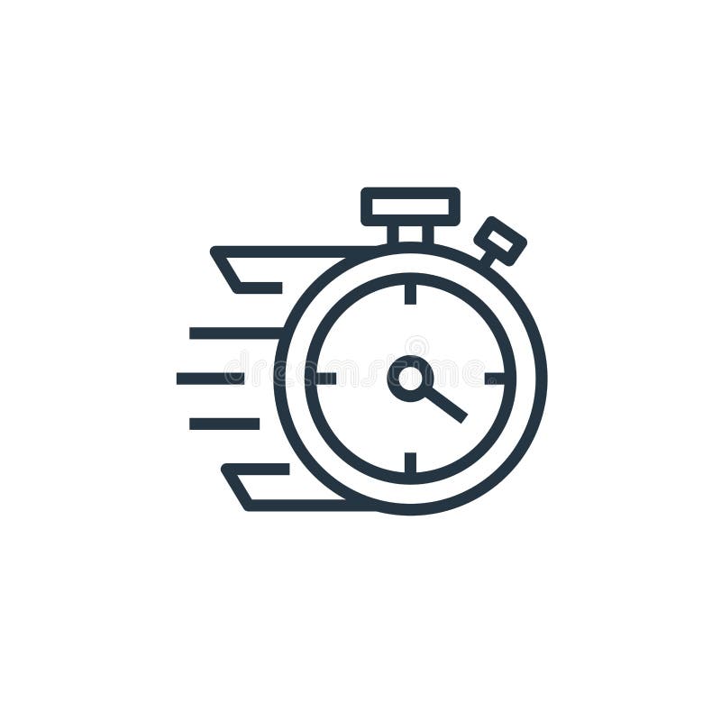 Quick Vector Icon. Quick Editable Stroke. Quick Linear Symbol for Use ...