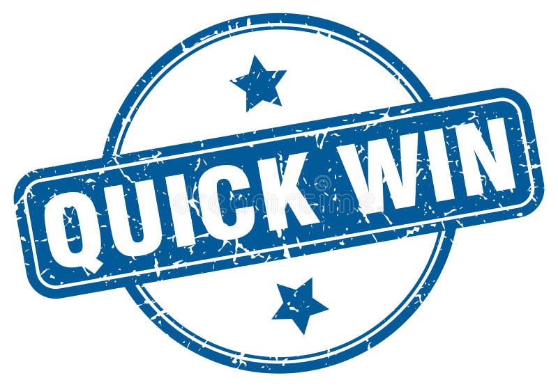 Quick win stock vector. Illustration of note, square - 124322954