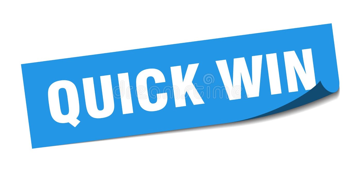 Win Win Blue Square Sticker Stock Illustrations – 175 Win Win Blue ...