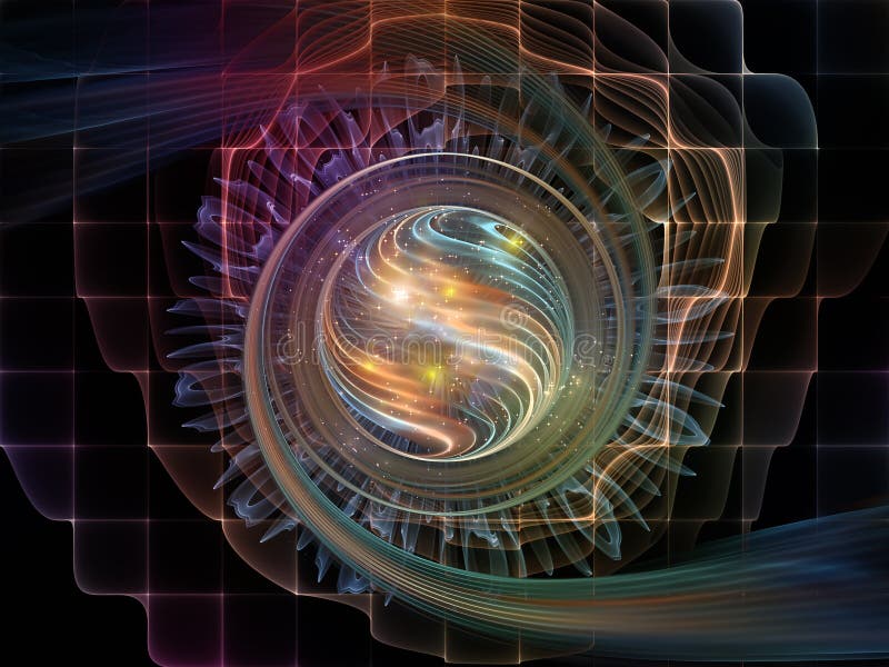 Quickening of Abstract Visualization Stock Image - Image of effect ...