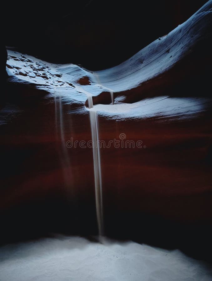 Quicksand in Antelope Canyon Stock Photo - Image of quicksand, nature ...