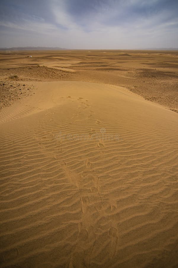 Quicksand in the desert stock photo. Image of wadi, field - 245324704