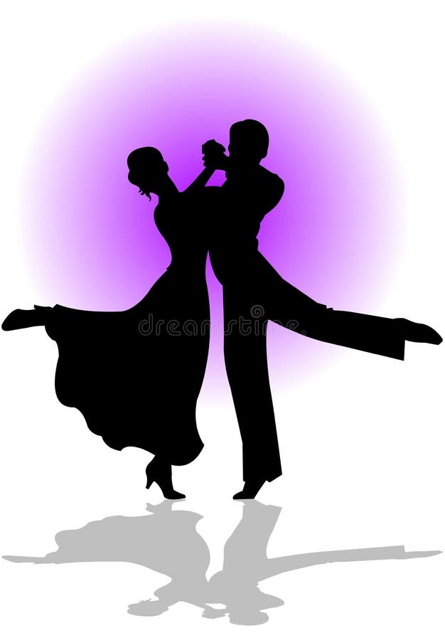 Quickstep Dance stock illustration. Illustration of music - 519832