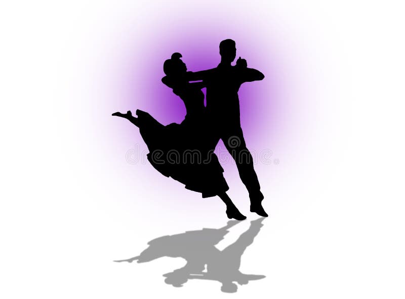 Quickstep Dance stock illustration. Illustration of music - 519832