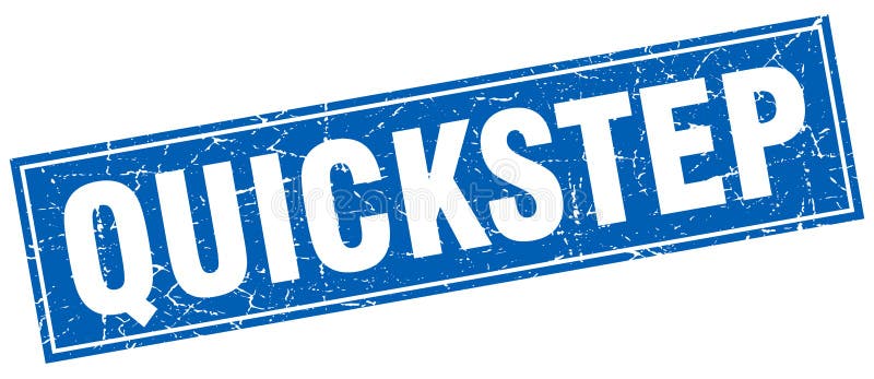 Quickstep stamp stock vector. Illustration of retro - 125217818