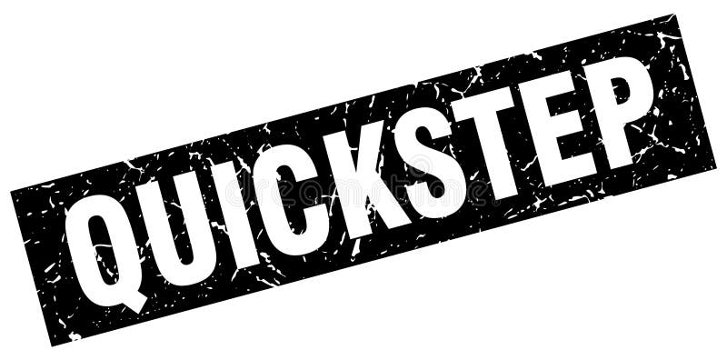 Quickstep stamp stock vector. Illustration of background - 122298260