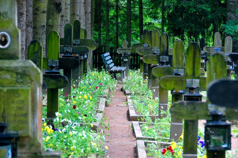 Quiet cemetery stock photo. Image of orthodox, feelings - 18603928