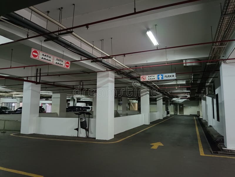 Quiet and Charming Hotel Basement Stock Photo - Image of quiet ...