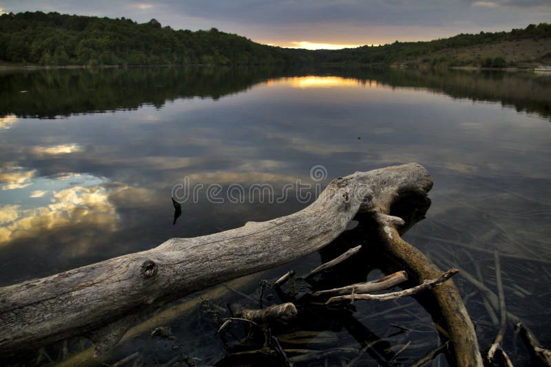 Quiet lake stock image. Image of picturesque, reflected - 22846331