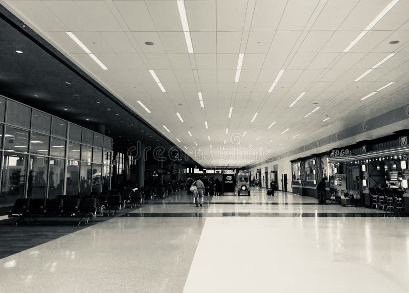 Airport Gate Terminal editorial stock photo. Image of gate - 107345878