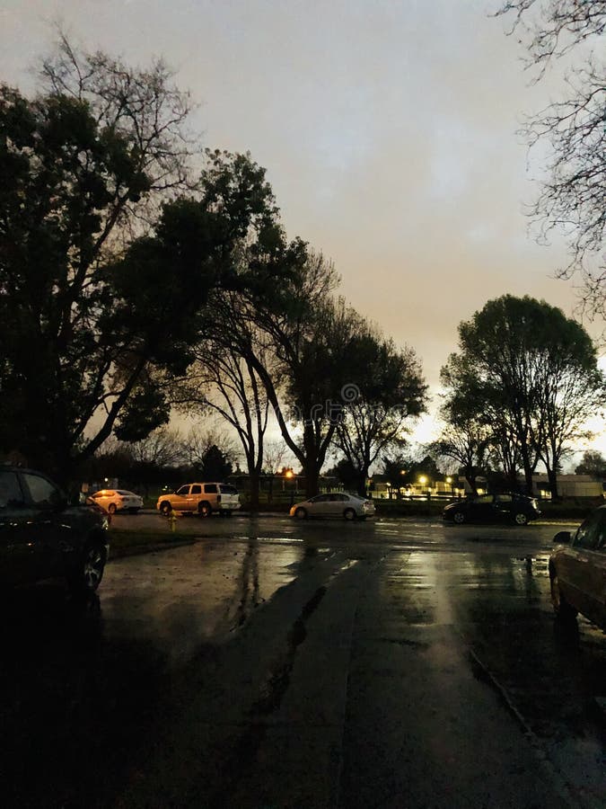 A quiet night stock photo. Image of street, california - 139531462