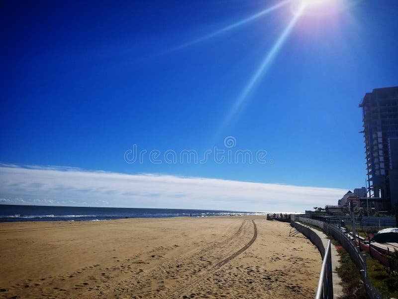 Empty Beach stock photo. Image of lake, hidden, water - 131979446