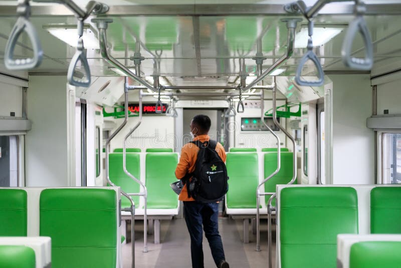 A Quiet Situation of the Public Transportation Editorial Stock Photo ...