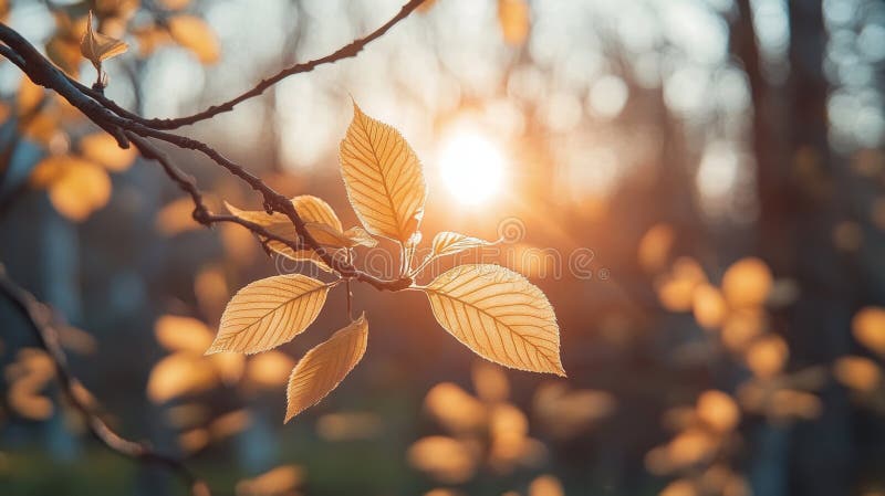 Quiet Spring Blossoms Delicately Blending into a Tranquil Afternoon ...