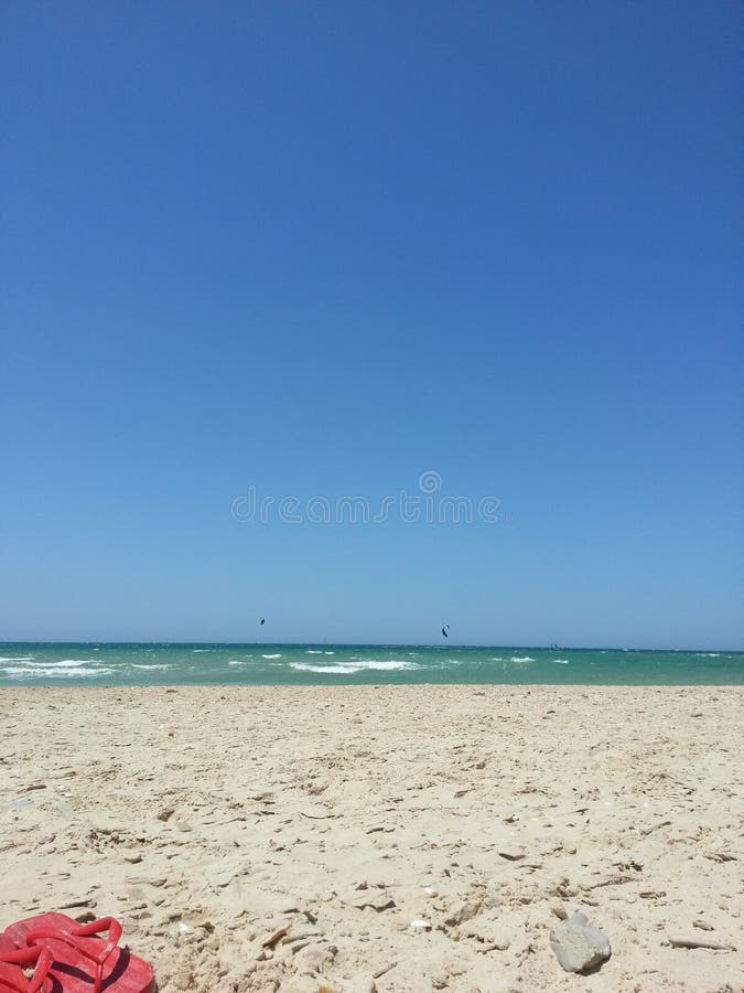 Quiet spring time beach stock photo. Image of spring - 45756826