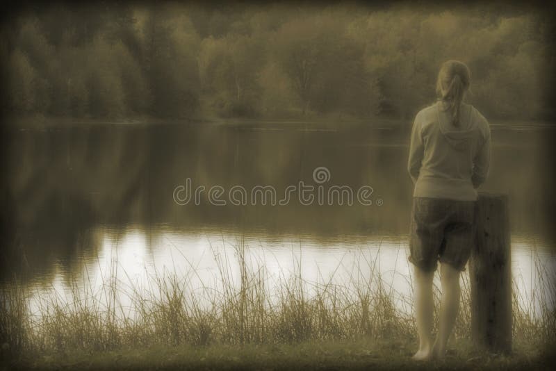 Quiet Thought stock image. Image of standing, thinking - 3530395