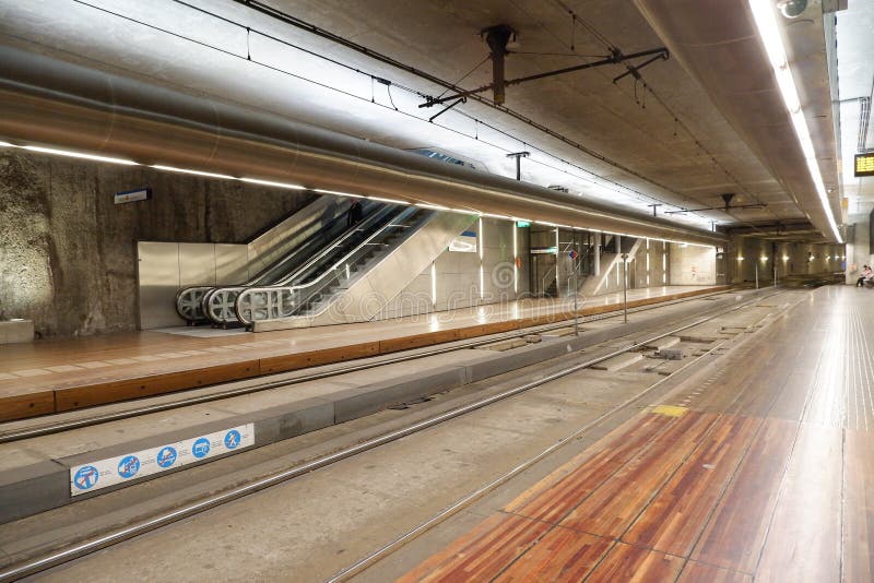 Train Station after the Rush Hour Editorial Stock Image - Image of ...