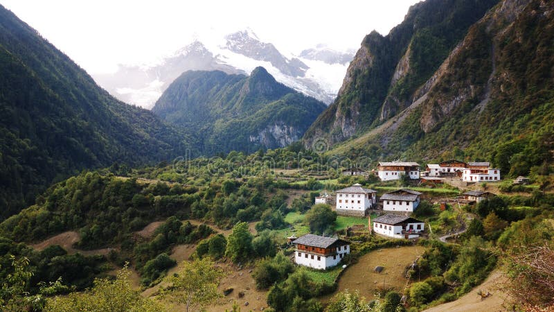 In a quiet village stock image. Image of south, sunrise - 223885369