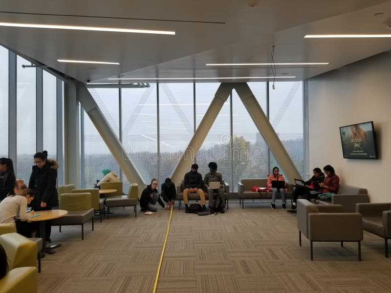 A Quiet Working and Lounge Area Editorial Image - Image of working ...