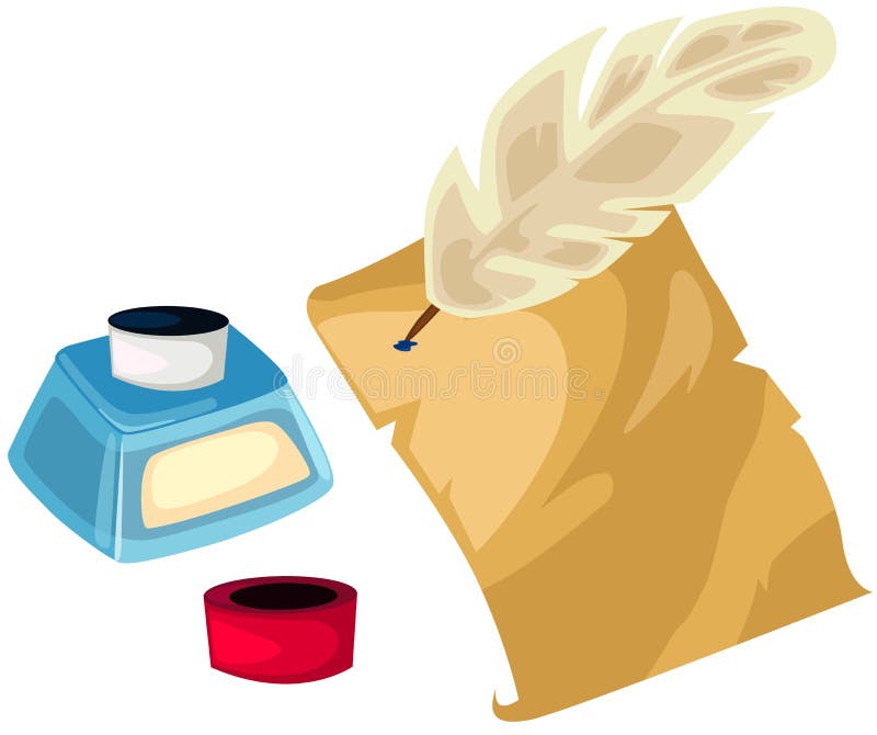 Ink Pot Clipart