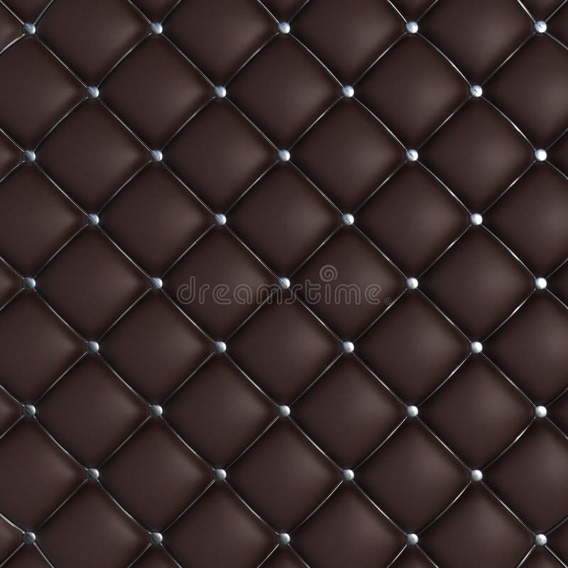 Black leather settee stock illustration. Illustration of render - 1678675