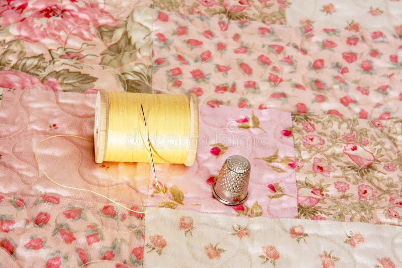 Quilt stock image. Image of montage, handmade, fabric - 8229825