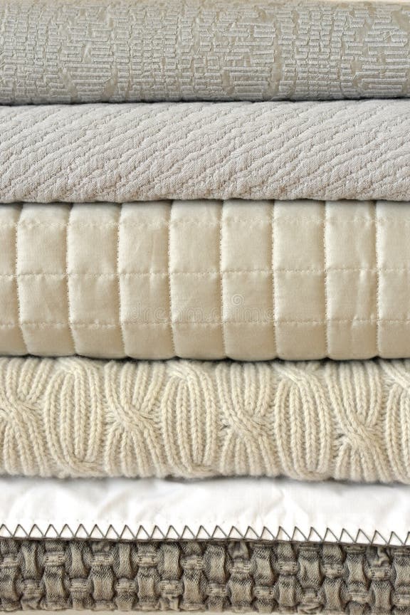 Quilts stock photo. Image of grey, pastel, throw, folded - 93529748