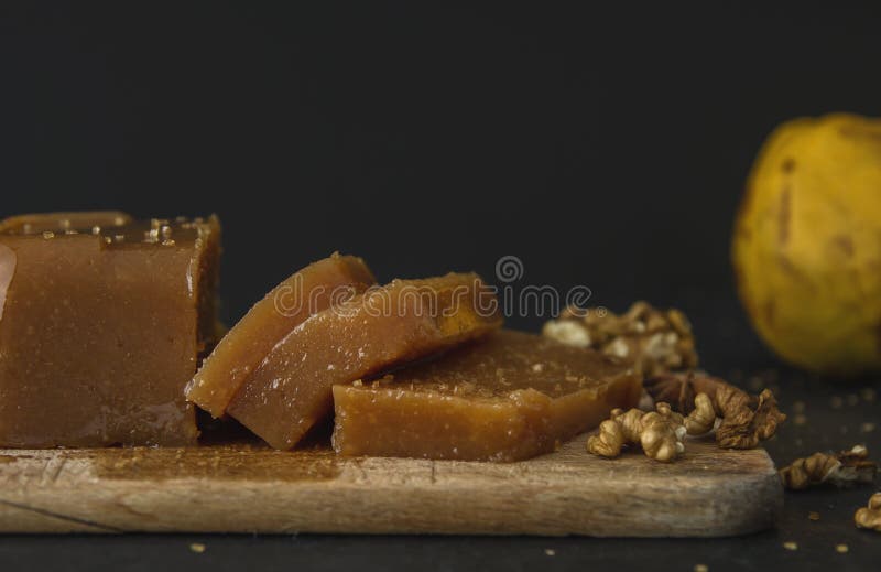 Quince candy stock photo. Image of oblonga, golden, seasonal - 190036280