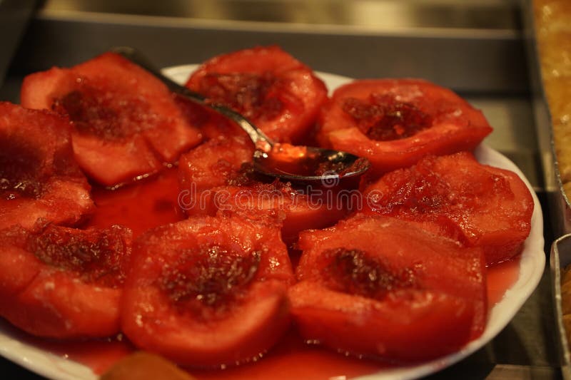 Quince Turkish Traditional Ottoman Candy Sweet Stock Photo - Image of ...