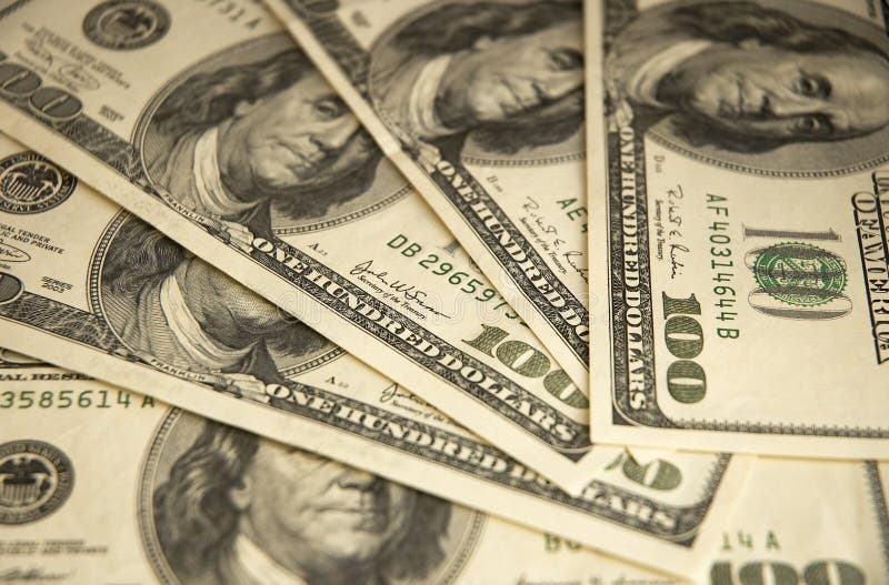 Quinientos dólares imagen de archivo. Imagen de cantidad - 143007