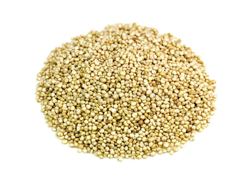 Quinoa Rouge (d'isolement Sur Le Blanc) Image stock - Image du nutritif ...