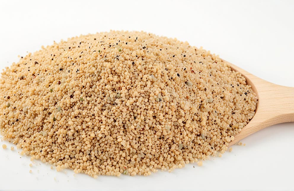 Quinoa Isolated on White Background Stock Illustration - Illustration ...