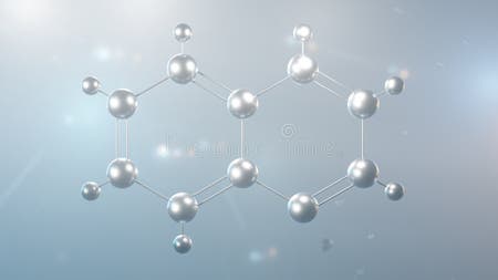 Quinoline Molecular Structure, 3d Model Molecule, Heterocyclic Aromatic ...