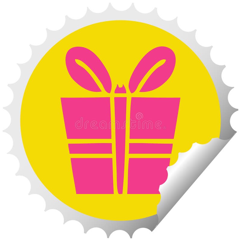 Cartoon present stock vector. Illustration of clip, quirky - 37012041