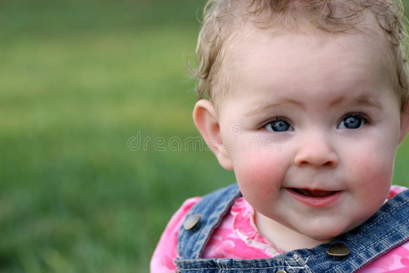 Quirky Grin stock photo. Image of smile, outside, female - 21371718