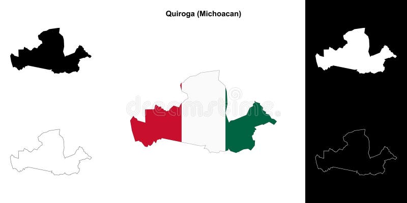 Quiroga Outline Map Stock Illustrations – 3 Quiroga Outline Map Stock ...