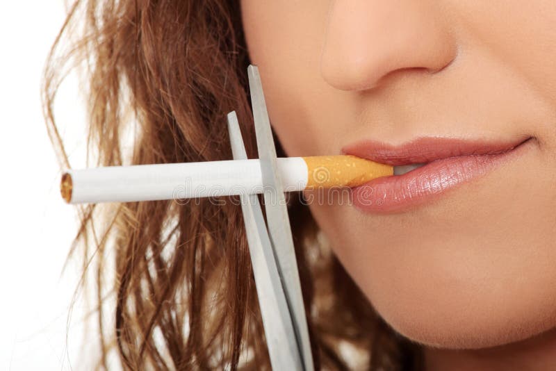 Quit smoking stock image. Image of person, caucasian - 23778431