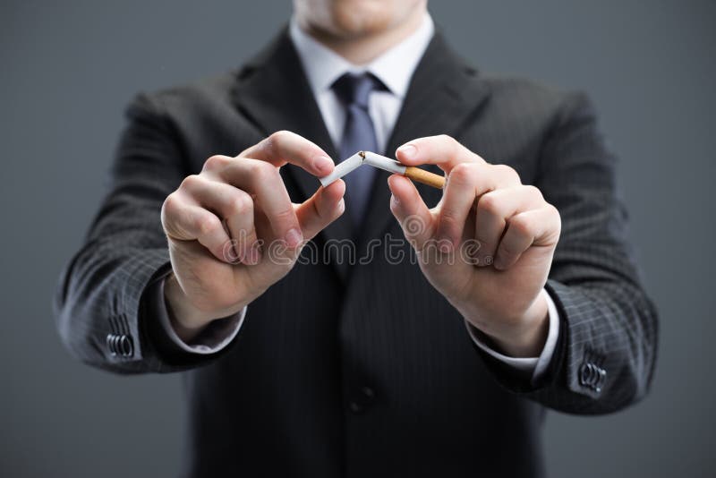 Quit smoking stock image. Image of healthy, people, smoking - 33171867