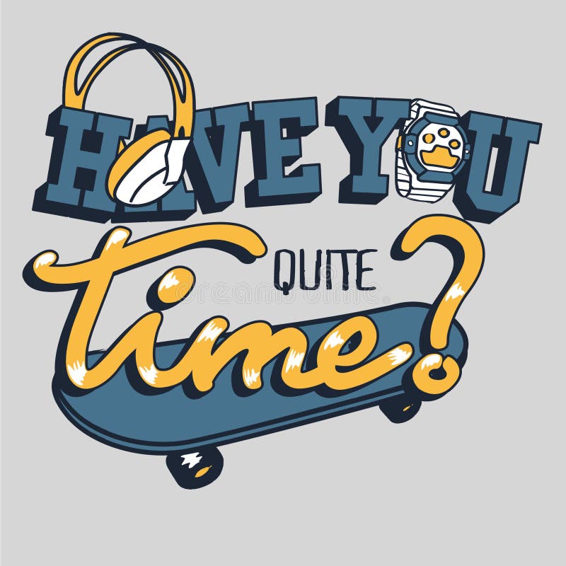 Quite time stock illustration. Illustration of sport - 78325354