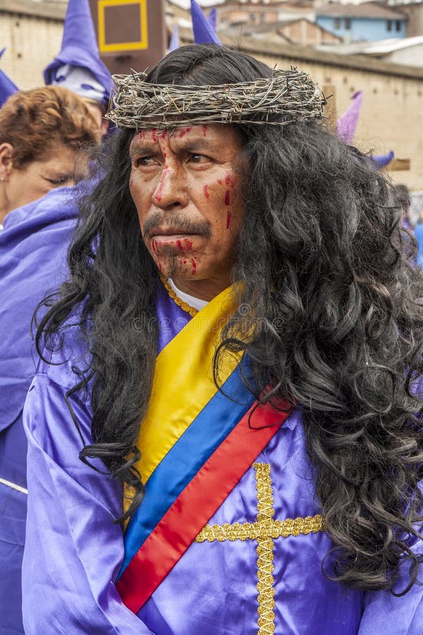 Jesus Del Gran Poder Religious Procession Editorial Stock Photo - Image ...