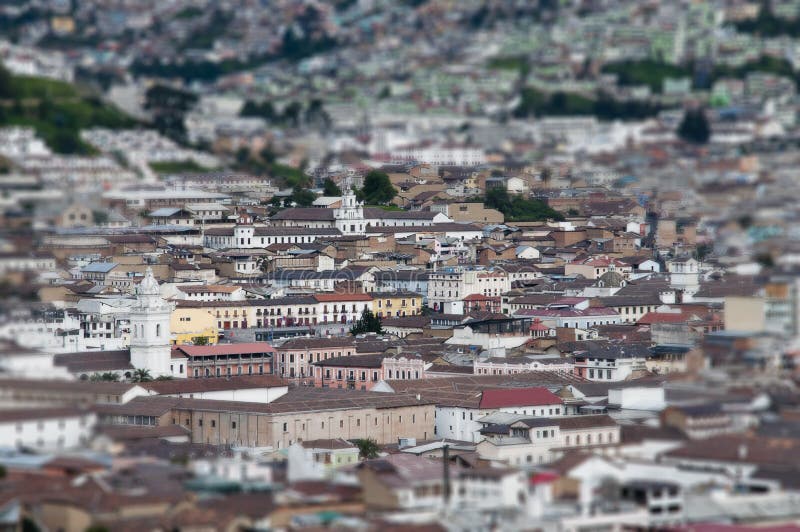 Quito historic center stock photo. Image of heritage - 69175684